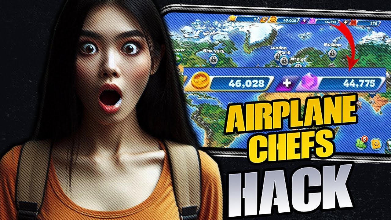 Airplane Chefs HACK 2025 - How To Get Unlimited Gems & Coins with Airplane Chefs MOD tutorial ...