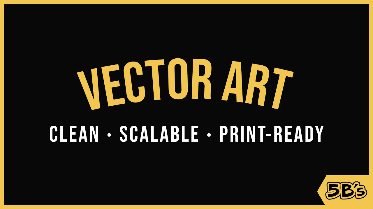 How to Make Vector Art the Right Way | 5B’s Print-Ready Design Guide ...