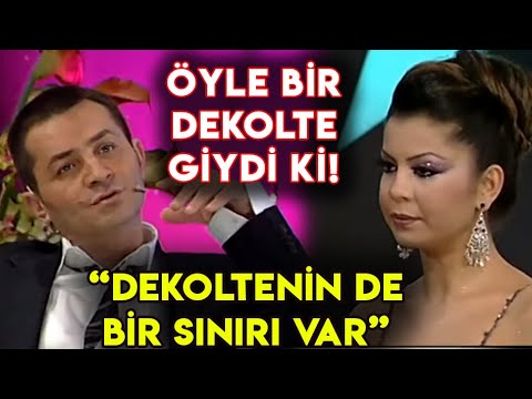 Yarışmacı Öyle Bir Dekolte Giydi Ki Armağan Çağlayan Ağır Eleştirdi!
