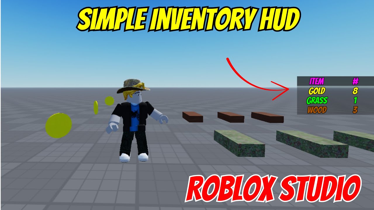 How to Make an Inventory HUD - YouTube