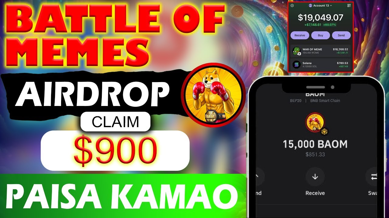 Battle Of Memes Airdrop - Battle of Memes - New Airdrop - New Earning ...