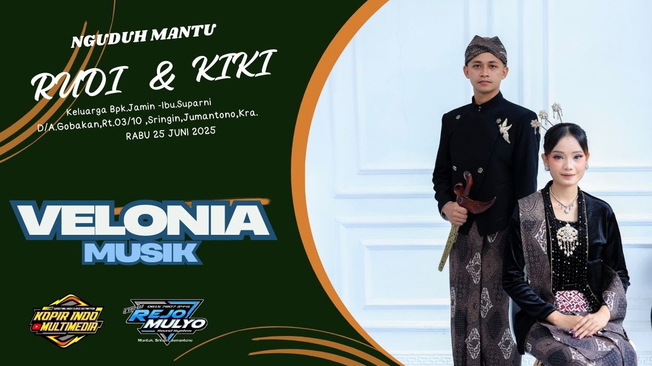 📡LIVE VELONIA MUSIK // REJO MULYO SOUND KOPIR_INDO HD PRO - YouTube