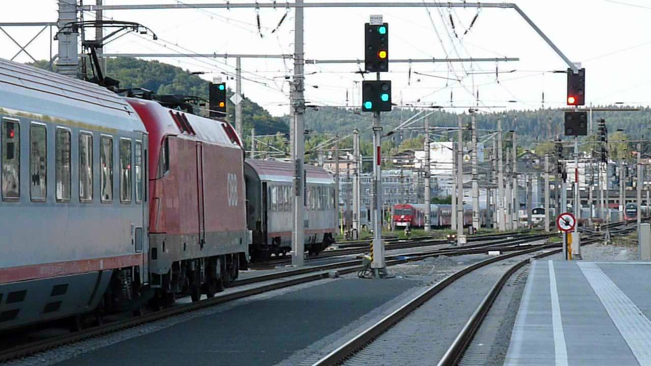 ÖBB Intercity nach Wien Westbahnhof - YouTube