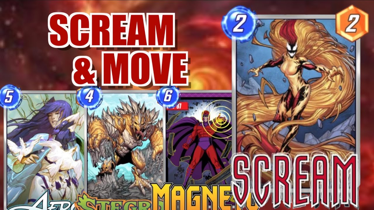 TAKE 'EM DOWN SCREAMING!| Scream & Move| Marvel Snap - YouTube