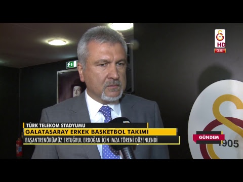 Galatasaray Erkek Basketbol Takımı İmza Töreni