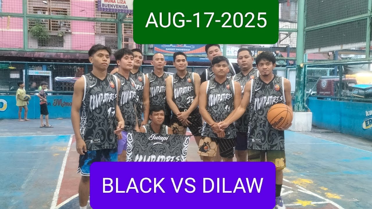 CARMEL L FERENAL is live! BLACK VS DILAW #BASKETBALL DELPAN TENEMENT ...