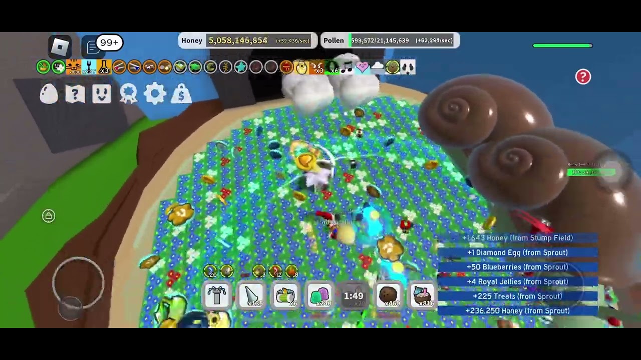 (Roblox Bee swarm simulator) GETTING MY 5TH DIAMOND EGG FROM LEGENDARY ...