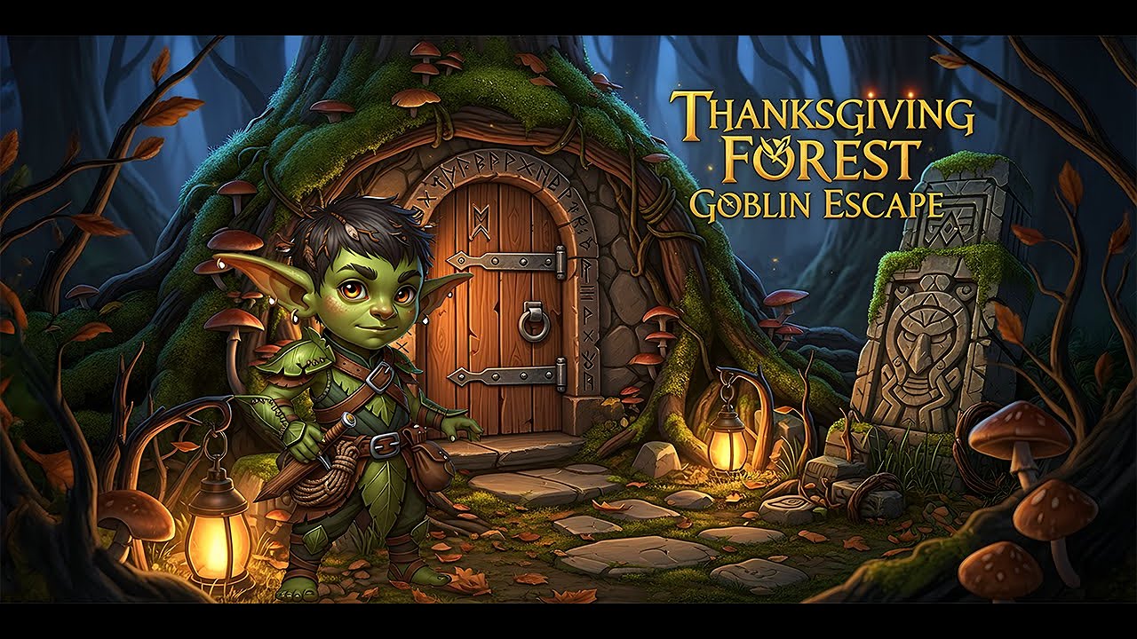 G4K Thanksgiving Forest Goblin Escape Game| Games4King Walkthrough ...