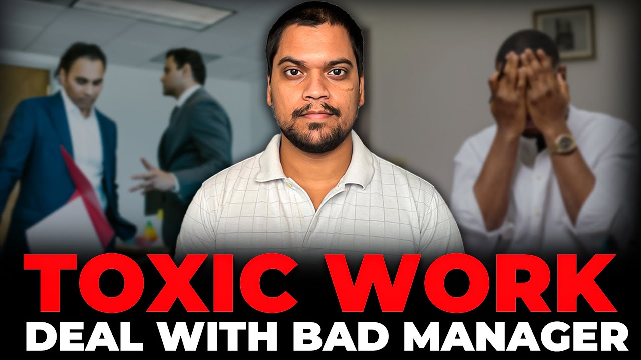 How to deal with bad managers at work | Toxic-workspace | Signs to quit ...