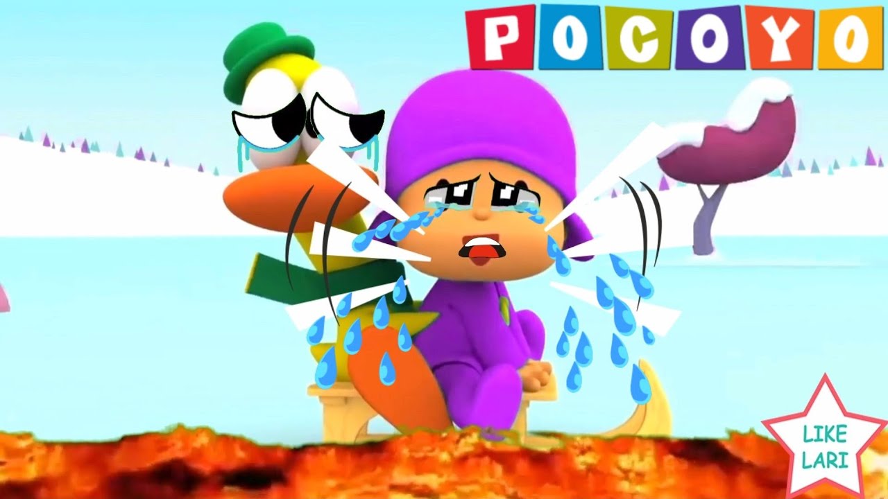O chão é lava com Pocoyo | The boo boo song | A história do dodói do ...