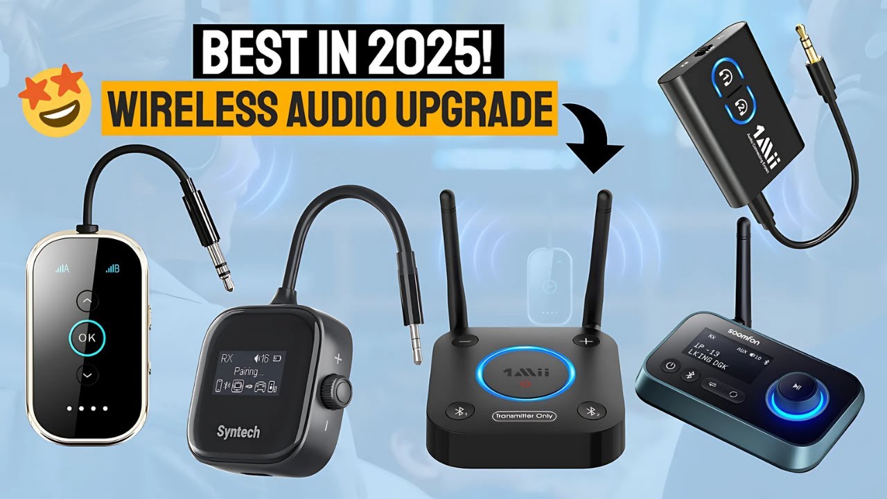 Top 5 Best Bluetooth Transmitters in 2025 | High-Quality Audio ...