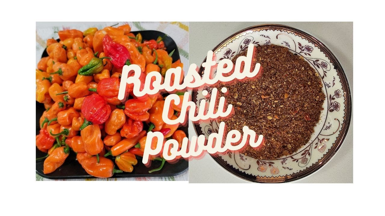 LWCP EP 81 Roasted Chili powder- Dried Habanero, Ghost Pepper, Trinidad ...