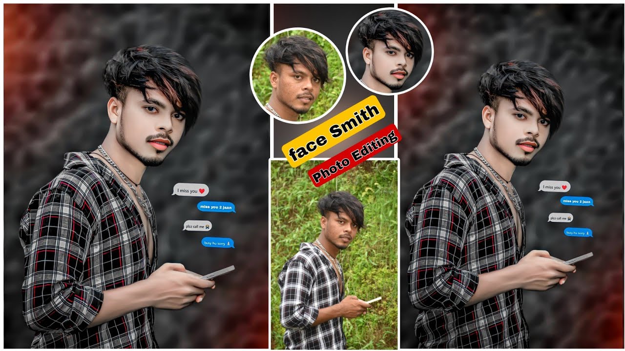 FULL HD FACE SMOOTH TUTORIAL||REAL AND NEW CONCEPT||SKETCHBOOK PHOTO ...