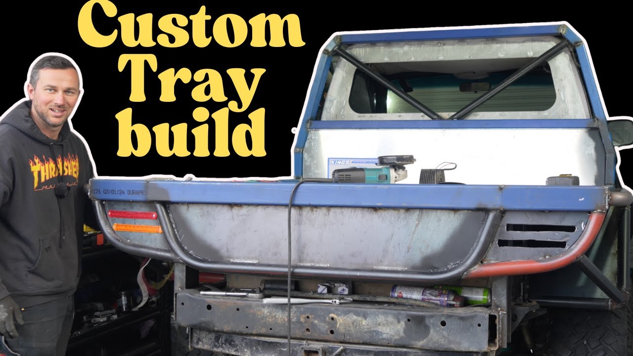 Custom Tray build Part 2 || 80 Series Rebuild || Part 6 - YouTube