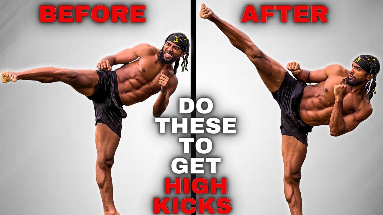 3 Must Do Kicking Drills To Start Kicking HIGHER - YouTube