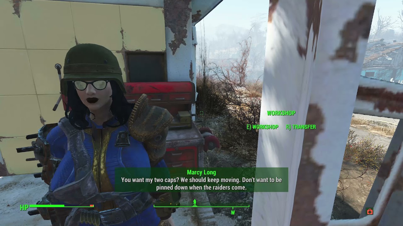 Fallout4 - Making Modded Hair work with Hats Run-through. - YouTube