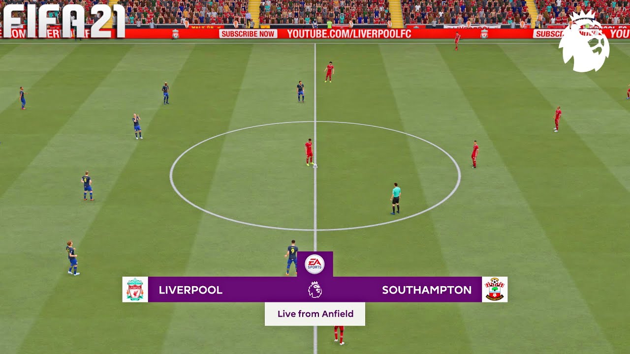 FIFA 21 | Liverpool vs Southampton - Premier League - Full Match ...