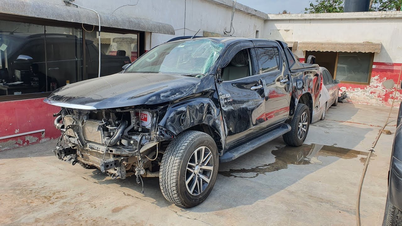 Toyota Hilux Revo Applied For 2021 Accident Restoration on Smart ...