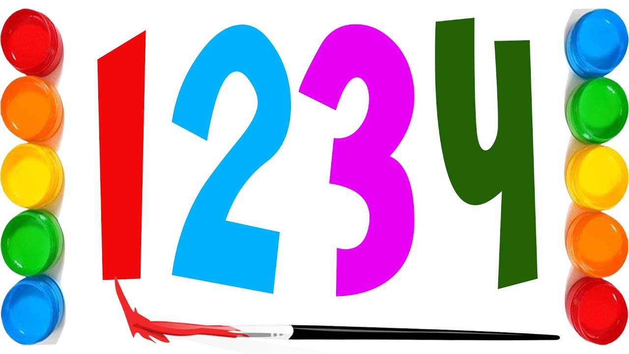 1 10, Counting, 123, 1234, 1 To 20 Numbers, learning, Numbers #123 # ...