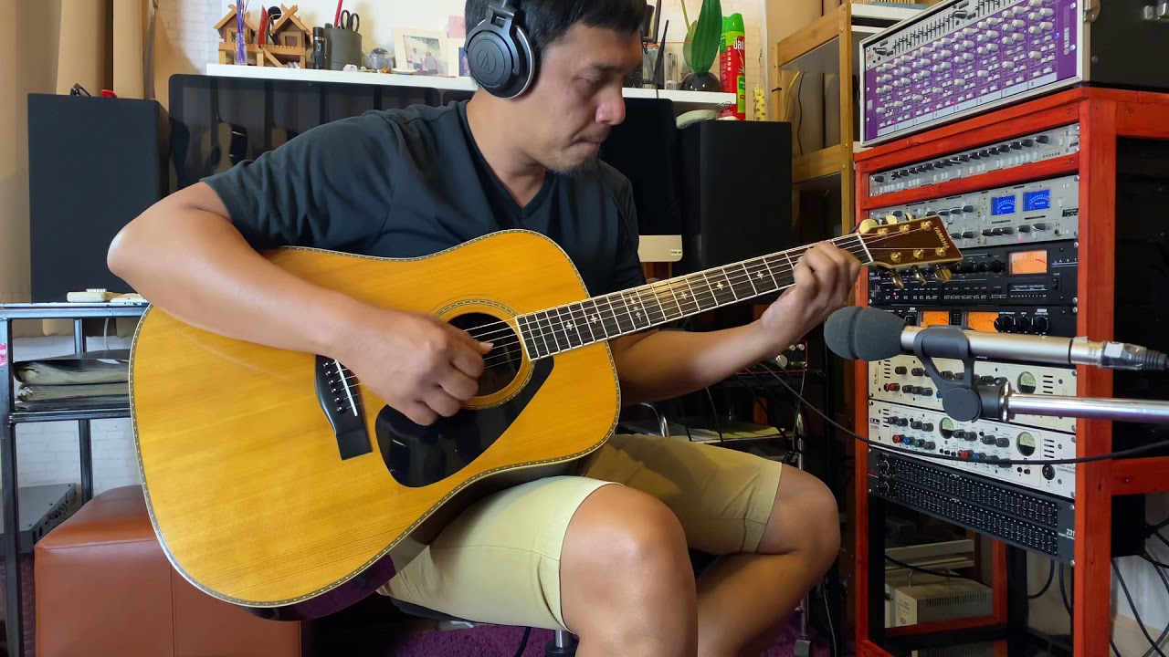 YAMAHA L-10 All Solid 1983 - YouTube