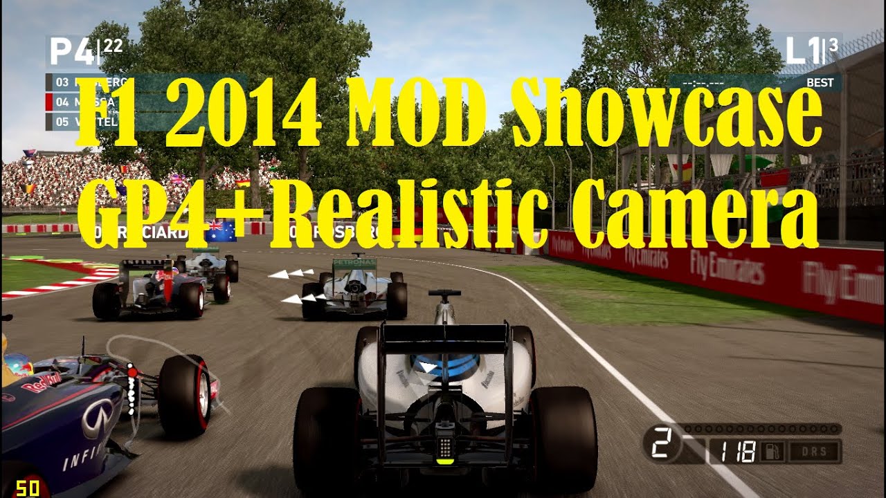 F1 2014 Camera Mod Showcase! - YouTube