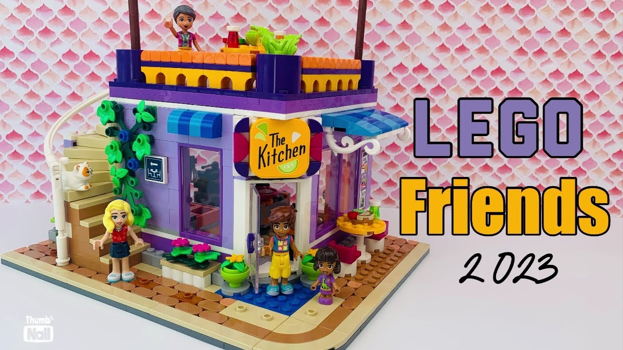 LEGO Friends - Gemeinschaftsküche - Community Kitchen - 41747 ...