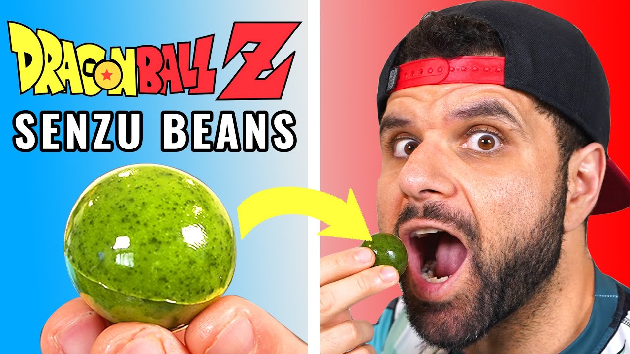I FINALLY Made SENZU BEANS from Dragonball Z! - YouTube