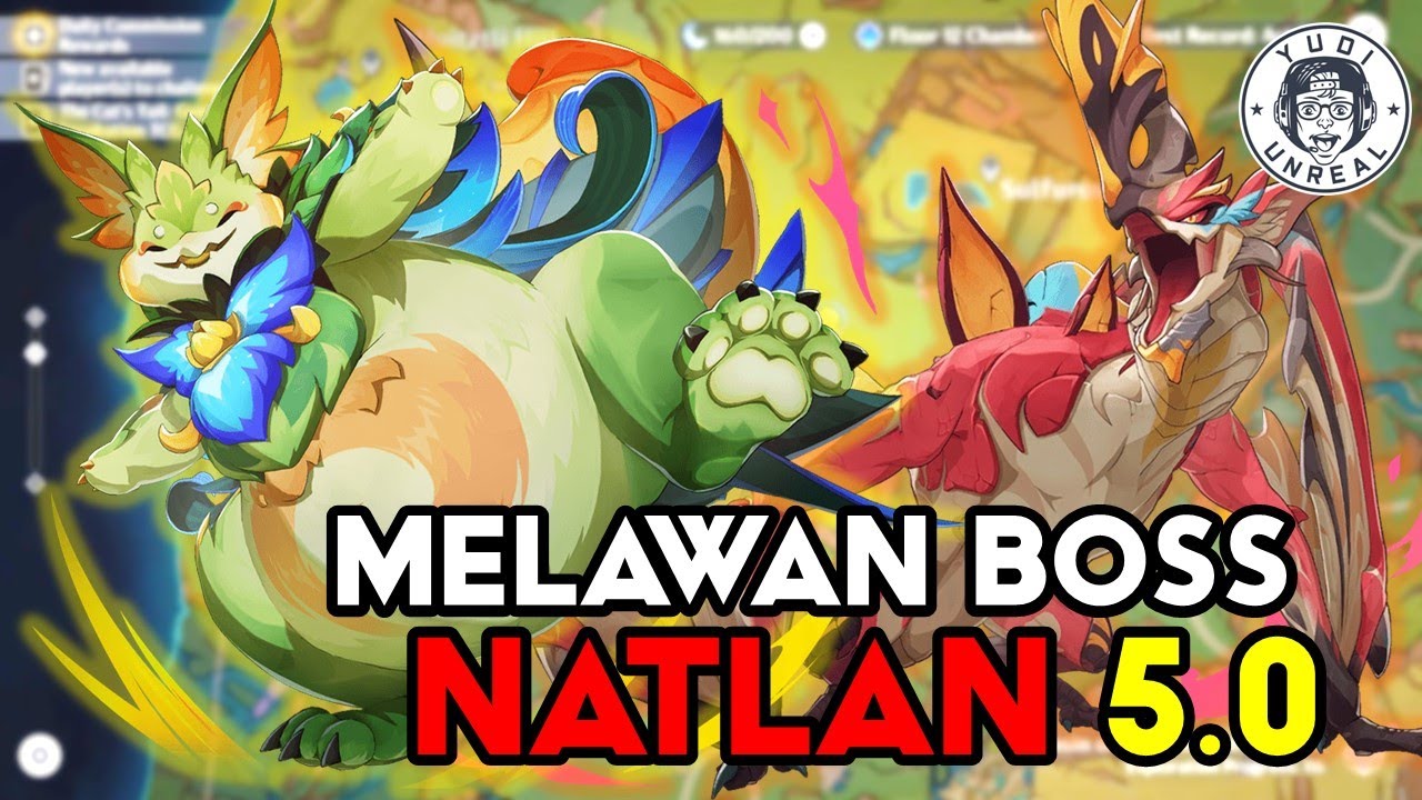 COBA LAWAN WORLD BOSS BARU DI NATLAN - GENSHIN IMPACT 5.0 - YouTube