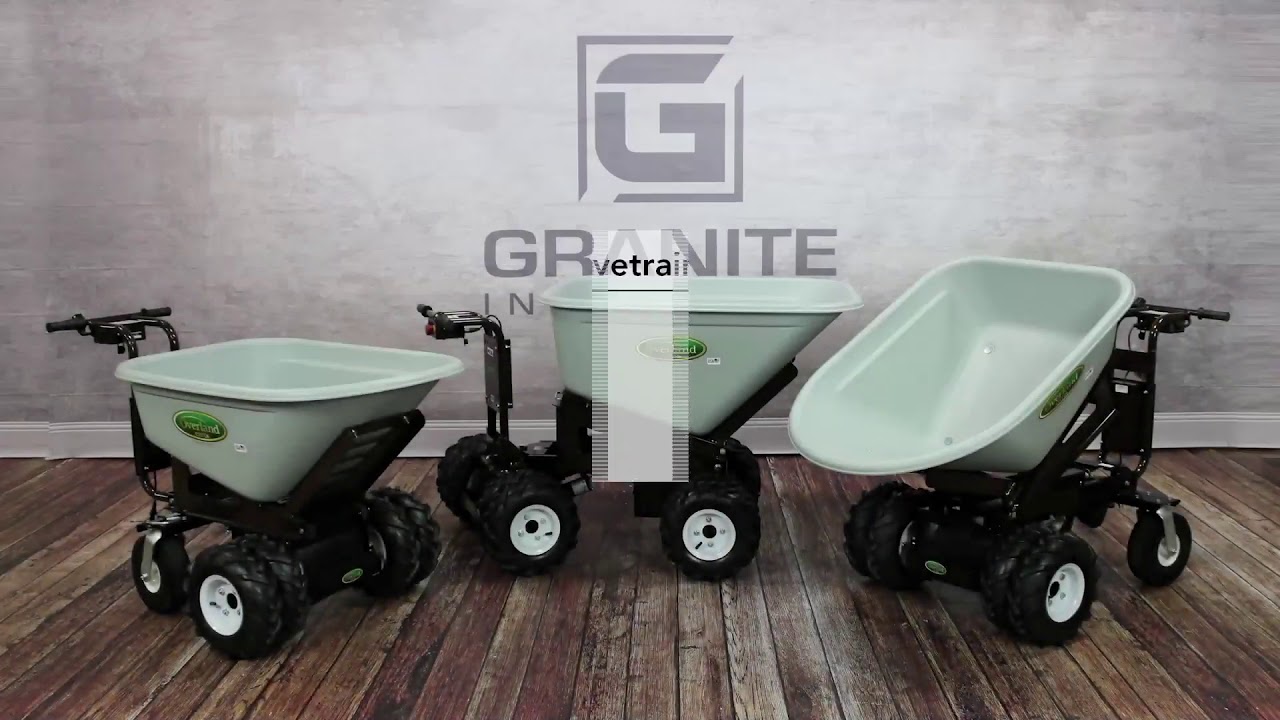 Electric Wheelbarrow from Hercules - YouTube