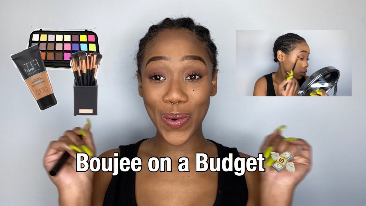 AFFORDABLE MAKEUP TUTORIAL | Boujee on a Budget - YouTube