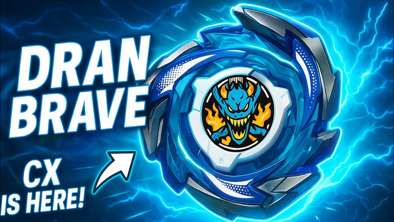 Beyblade X CX Dran Brave S 6-60V Review | مراجعة بي بليد اكس سي اكس ...
