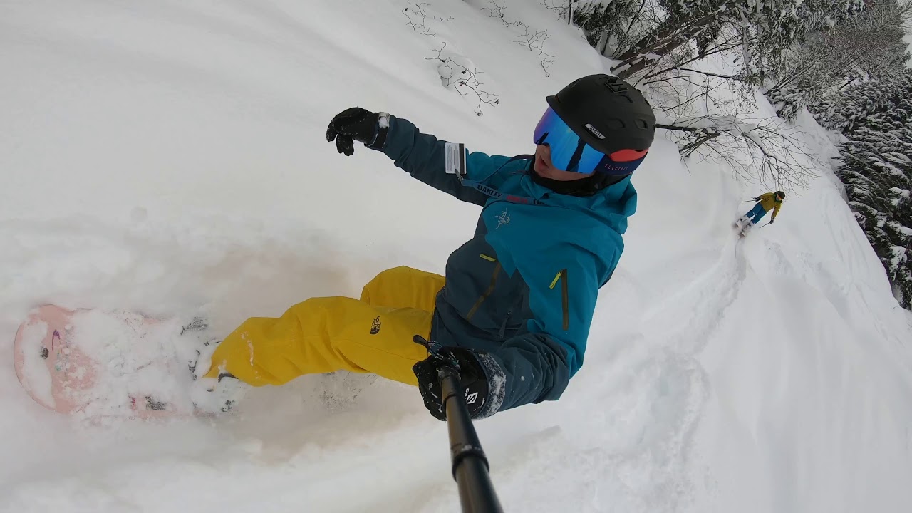 2/23/2019 Powder run at Summit East peak - YouTube