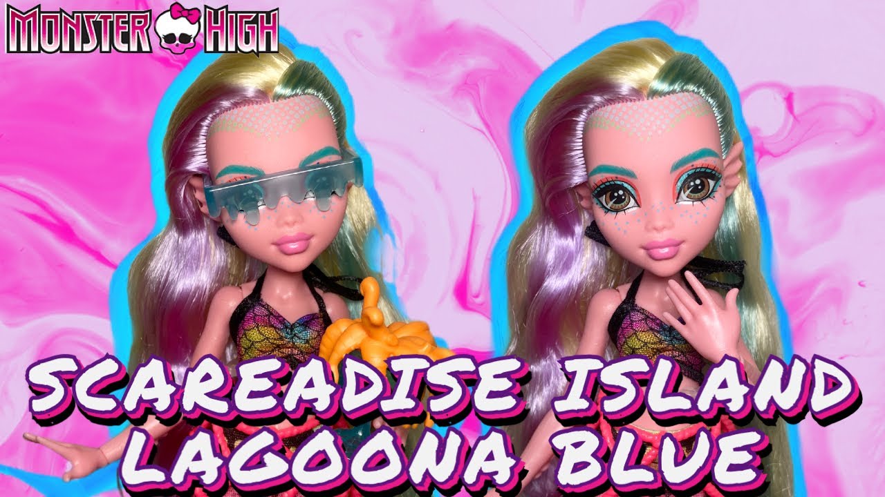 SCAREADISE ISLAND LAGOONA BLUE! Monster High Doll + Playset Review ...