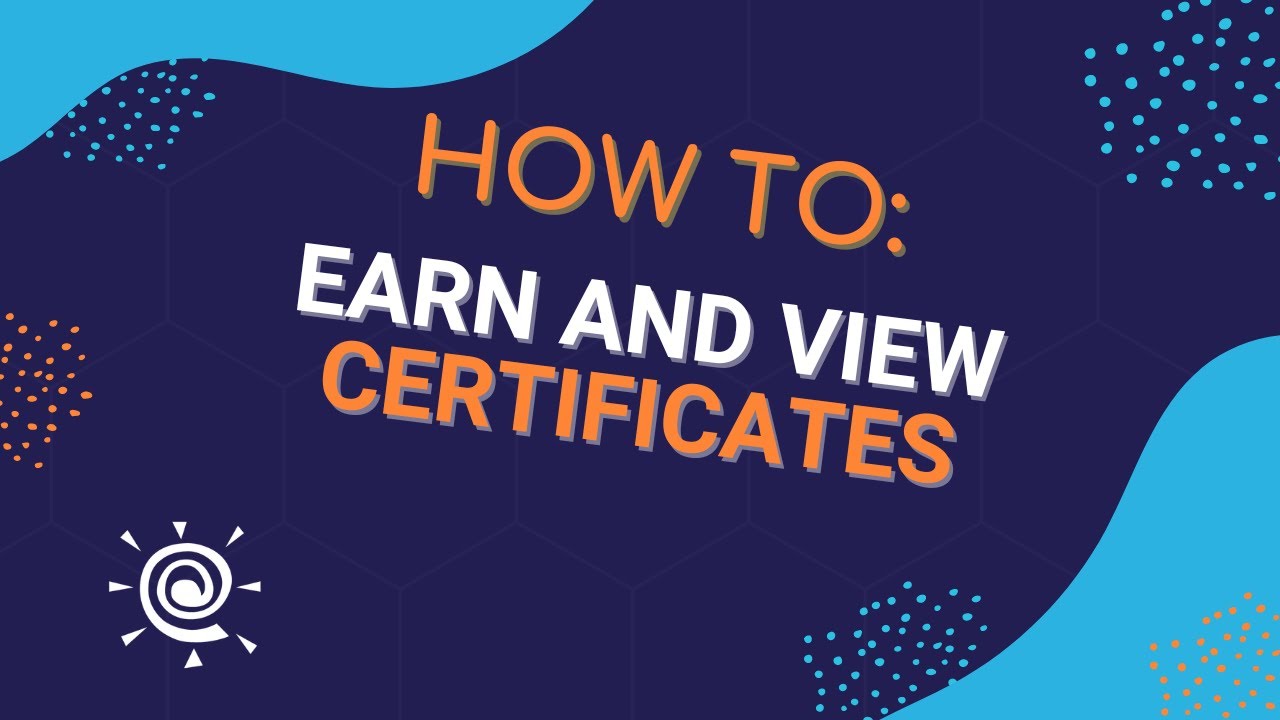 Classworks Student Minute l Earning and Viewing Certificates - YouTube