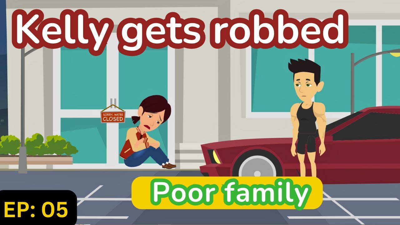 Poor family Episode 05 | English Story | English Conversation | Learn ...