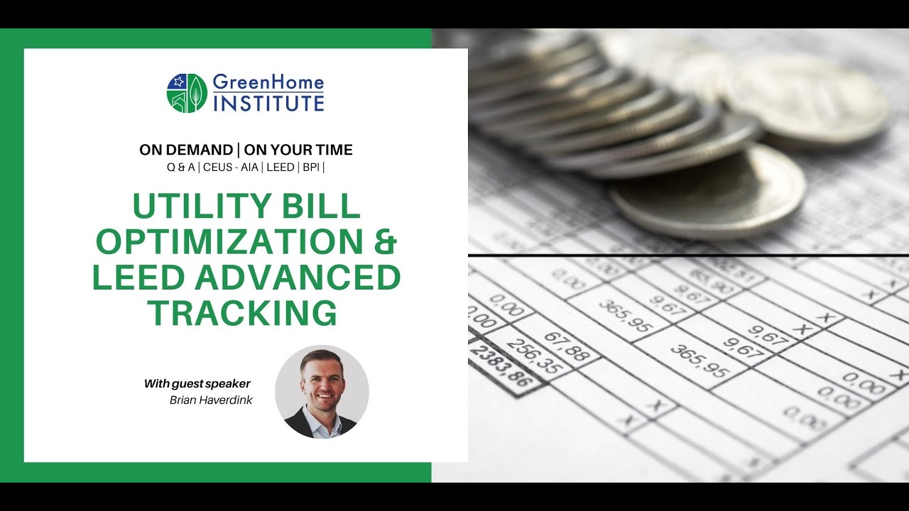 Utility Bill Optimization & LEED Advanced Tracking - YouTube