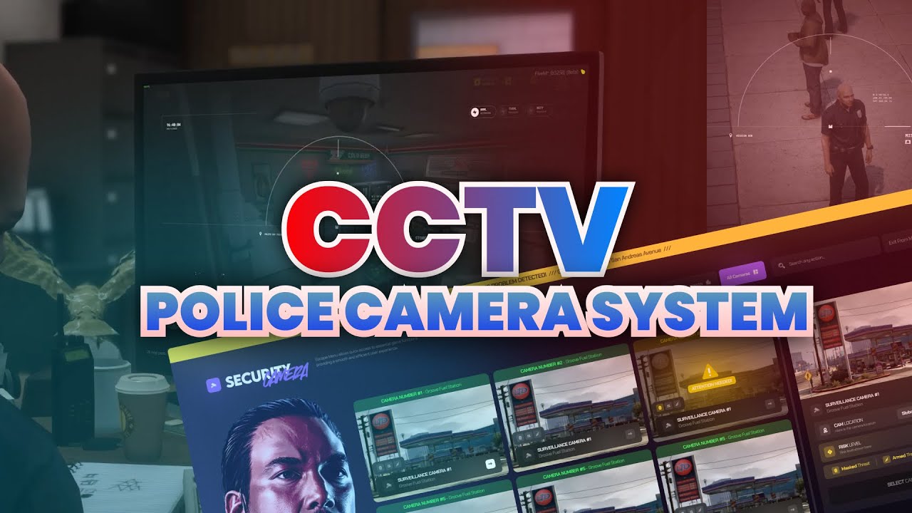CCTV - Advanced Police Camera System | FiveM Script - YouTube