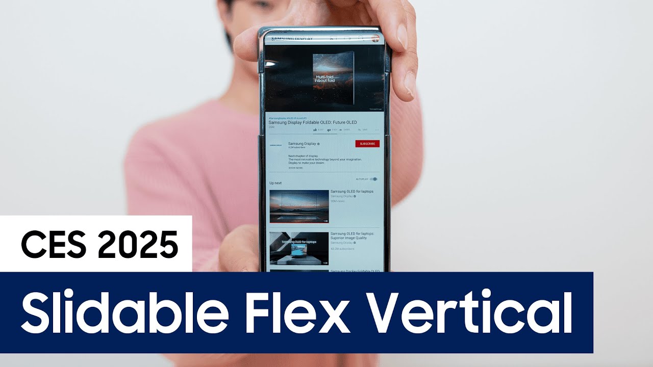 [CES 2025] 슬라이더블 플렉스 버티컬 (Slidable Flex Vertical, Samsung Display ...
