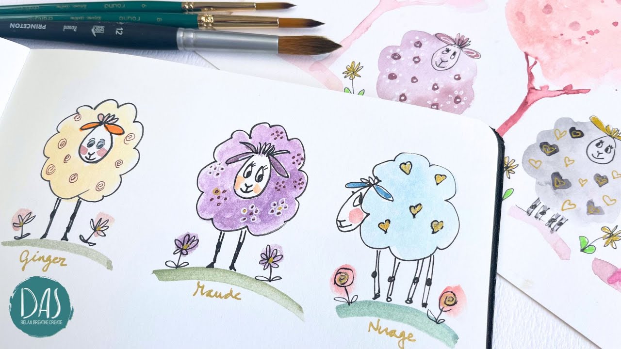 Beginners Watercolor Tutorials | Diane Antone Studio