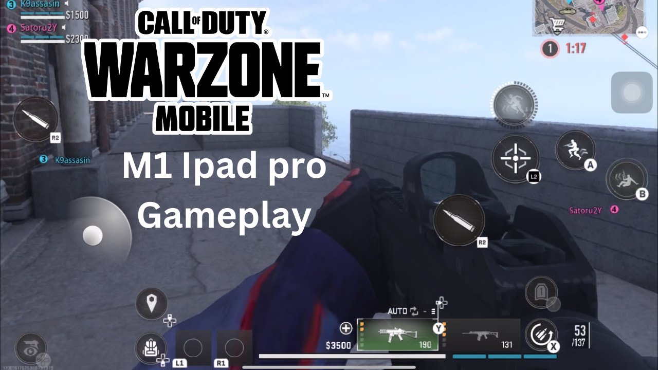 Call Of Duty Warzone Mobile M1 IPad Pro Gameplay (High Graphics) - YouTube