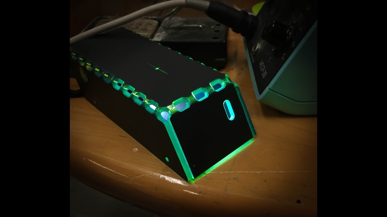 Making An Acrylic Casing - YouTube