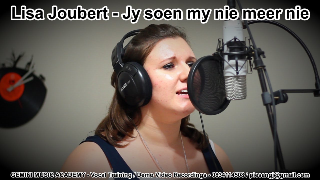 Lisa Joubert singing "Jy soen my nie meer nie" - YouTube