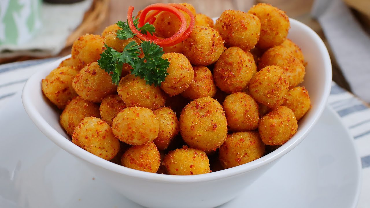 KREASI CEMILAN BERBUMBU LEZAT DAN NAGIH - PILUS SINGKONG BERBUMBU - YouTube