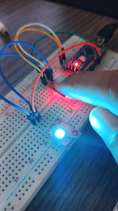 Arduino touch sensor RGB led ws2812#arduino #arduinoprojects #touchsensor #electronicengineering ...