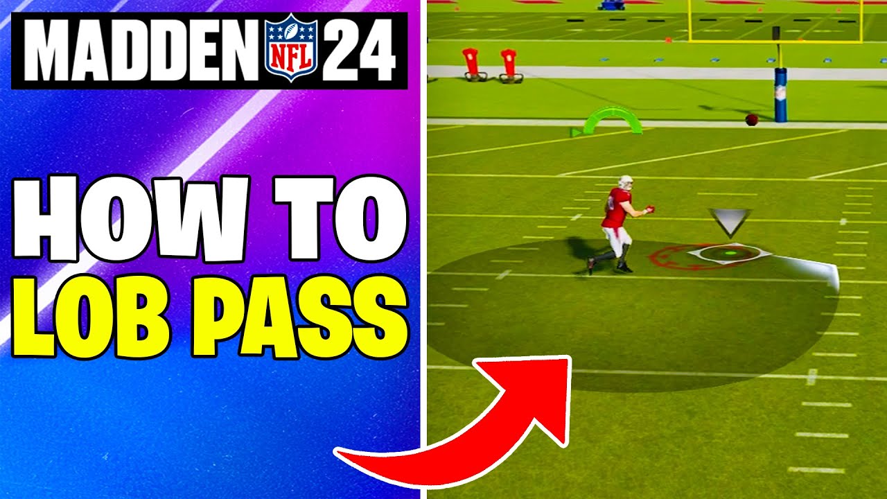 Madden 24 - How to Lob Pass - YouTube