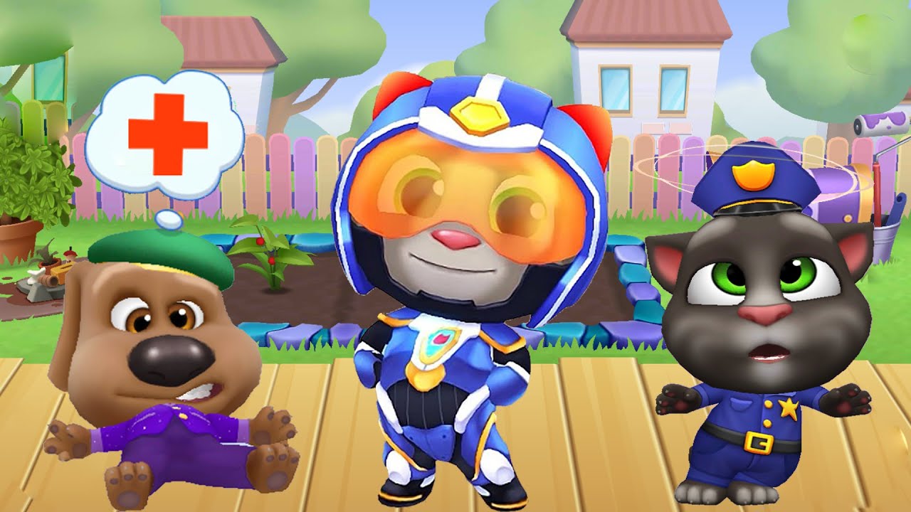 Super Trooper Tom - Talking Tom Hero Dash And My Talking Tom Friends ...