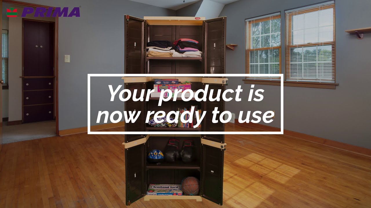 Prima - Storage Unit Alfa-3 Assembly Instructions - YouTube