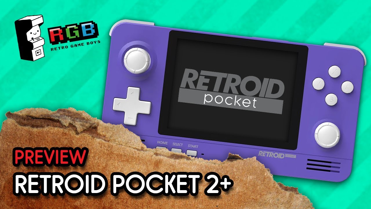 Retroid Pocket 2+ : Preview - Retro Game Boys - YouTube