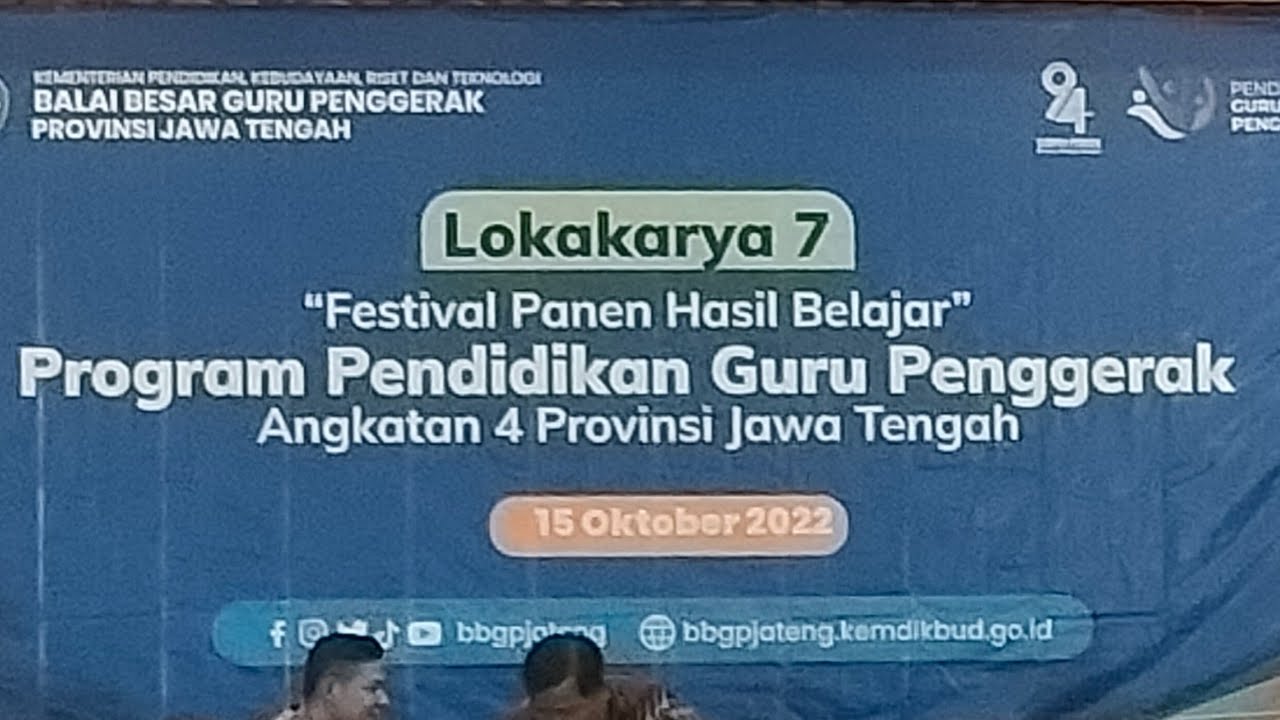 Loka Karya 7 " Panen Hasil Belajar" CGP Angkatan IV Kelas C Kab. Brebes ...