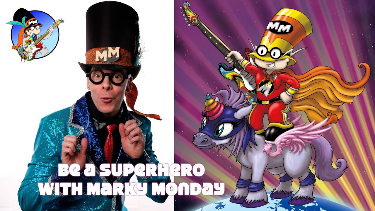 Be A Superhero with Marky Monday | Kids Show Highlights - YouTube